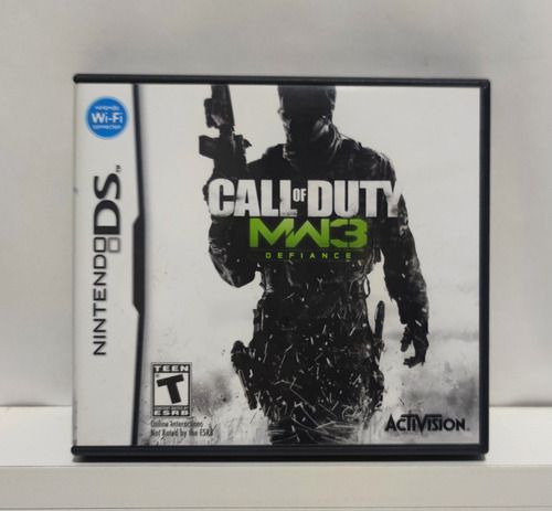 Call Of Duty Modern Warfare 3 Defiance - Nintendo DS - Semi-Novo ...