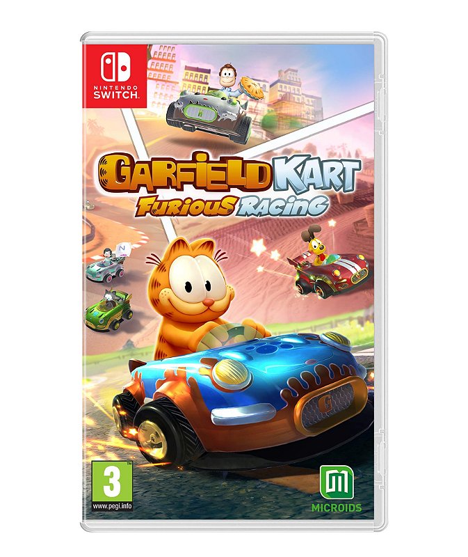 Garfield Kart Furious Racing - Nintendo Switch - Carvalho Games