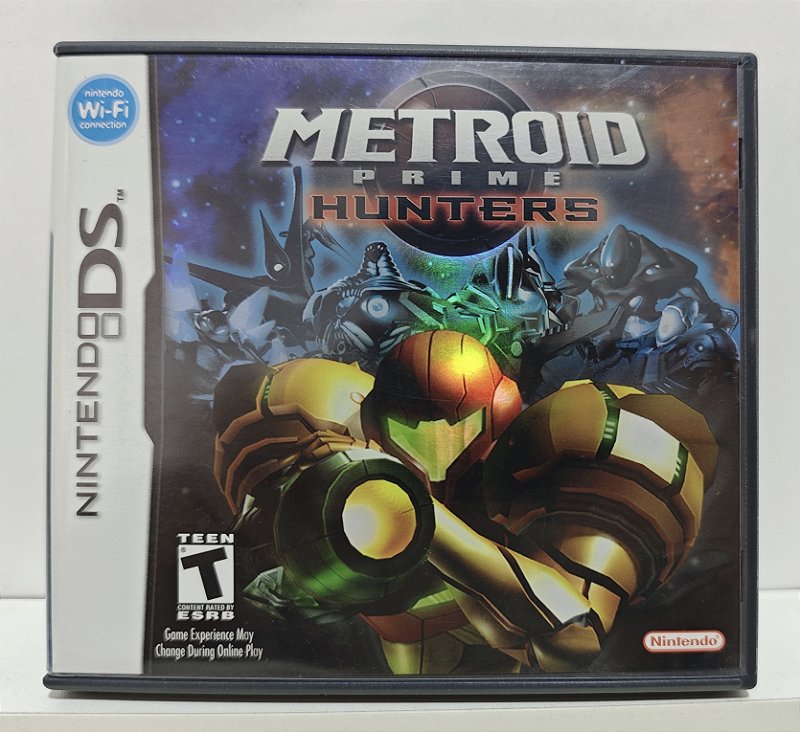 Metroid Prime Hunters - Nintendo DS - Semi-Novo - Carvalho Games