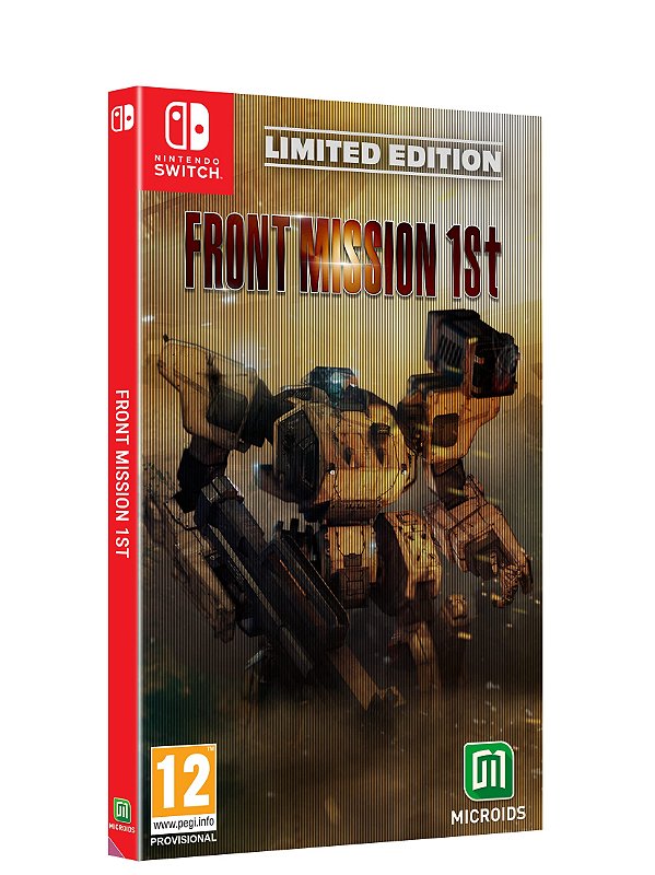 Front Mission 1st Limited Edition - Nintendo Switch - Carvalho Games