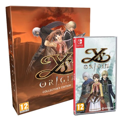Ys Origin Collector's Edition - Nintendo Switch - Carvalho Games