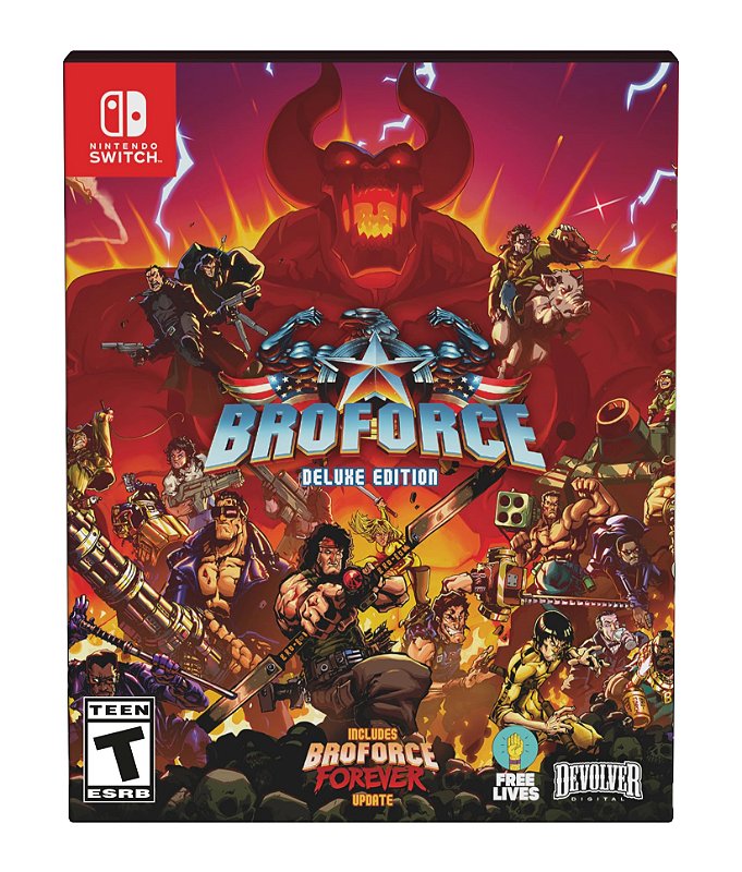 Broforce Deluxe Edition - Nintendo Switch - Carvalho Games