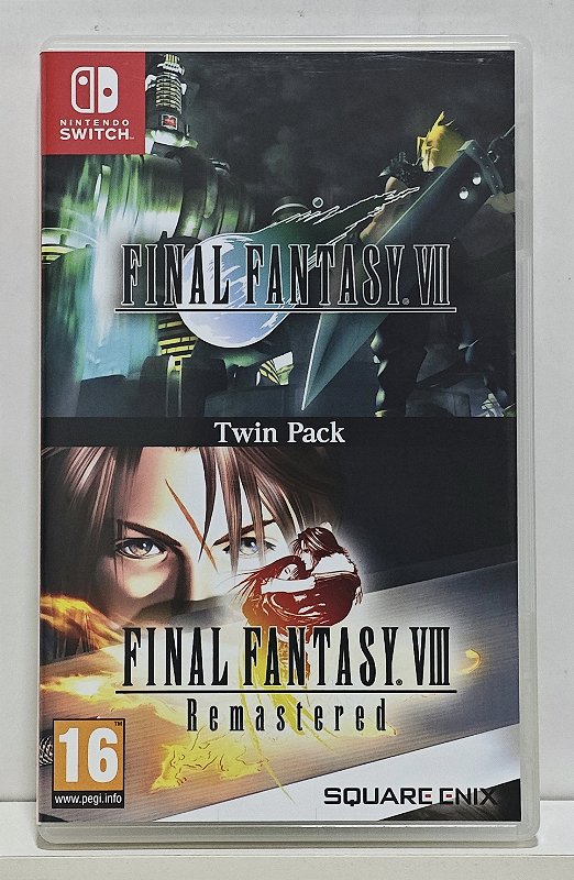 Final Fantasy VII & Final Fantasy VIII Remastered Twin Pack - Nintendo ...