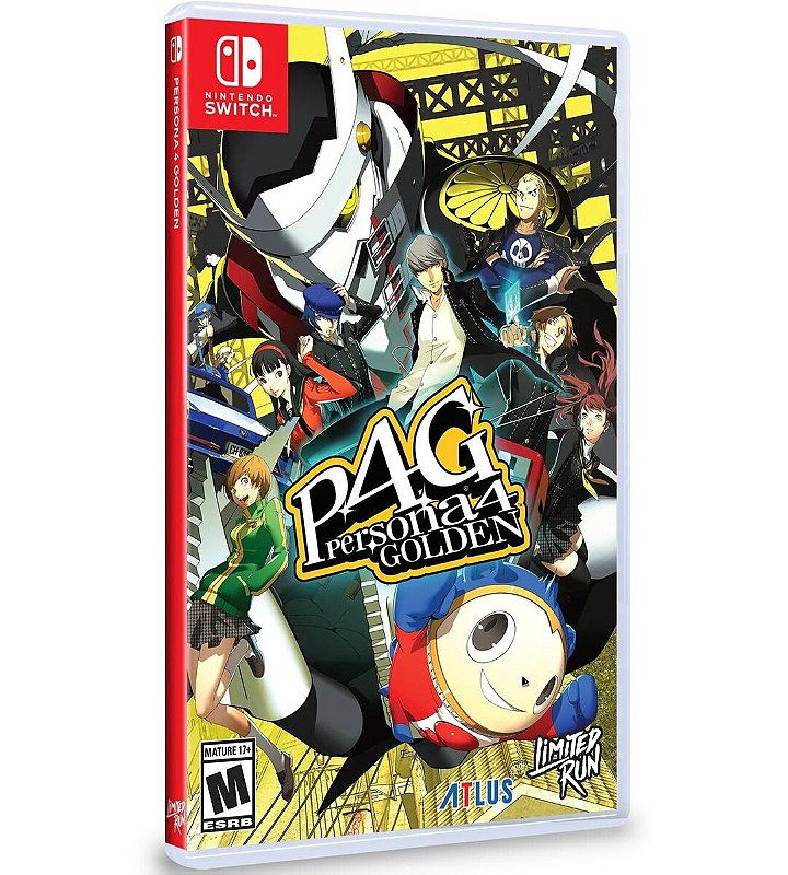 Persona 4 Golden - Nintendo Switch - Limited Run Games - Carvalho Games