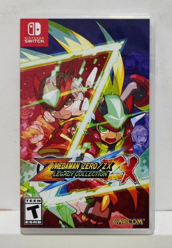 Mega Man Zero Zx Legacy Collection - Nintendo Switch - Semi-Novo ...