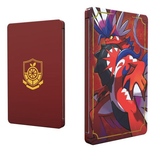 Steelbook Pokemon Scarlet - Nintendo Switch - Carvalho Games