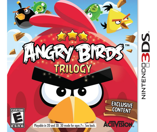Angry Birds Trilogy - Nintendo 3DS - Carvalho Games