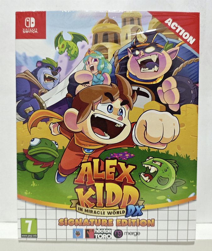 Alex Kidd In Miracle World Dx Signature Edition - Nintendo Switch ...