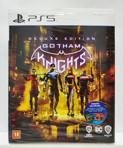 Gotham Knights Deluxe Edition - PS5 - Semi-Novo - Carvalho Games