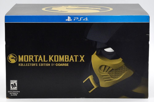 Mortal Kombat X Kollector's Edition By Coarse - PS4 - Carvalho Games