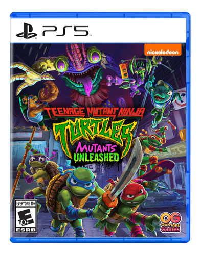 Teenage Mutant Ninja Turtles: Mutants Unleashed - PS5 - Carvalho Games