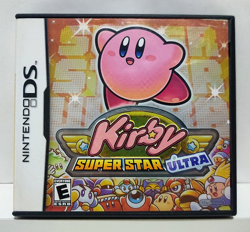 Kirby Super Star Ultra - Nintendo DS - Semi-Novo - Carvalho Games