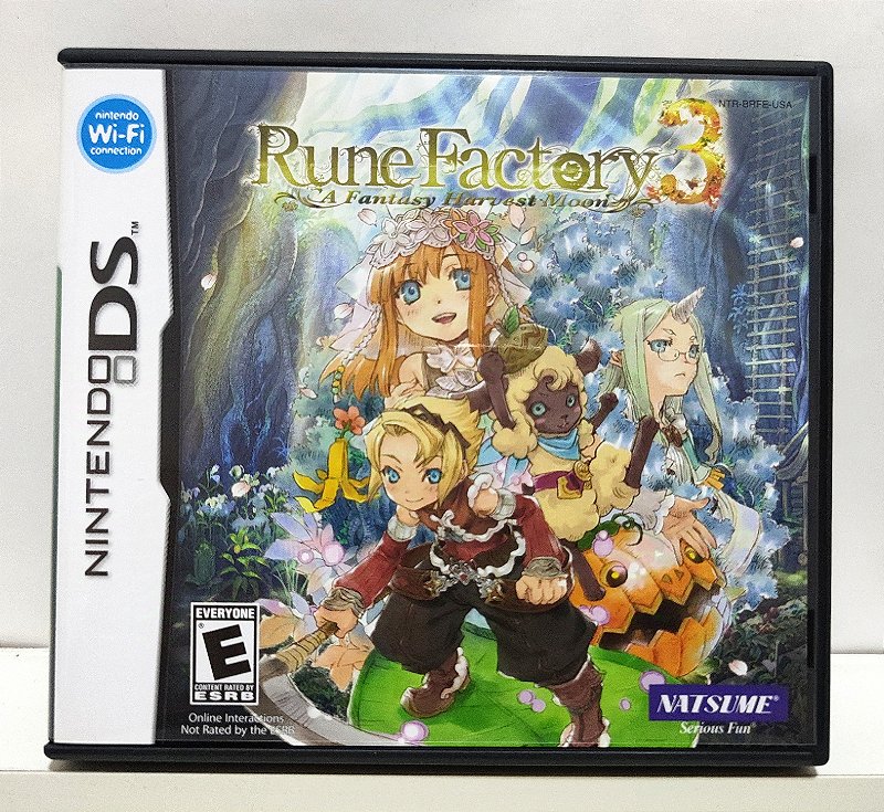 Rune Factory 3: A Fantasy Harvest Moon - Nintendo DS - Semi-Novo ...
