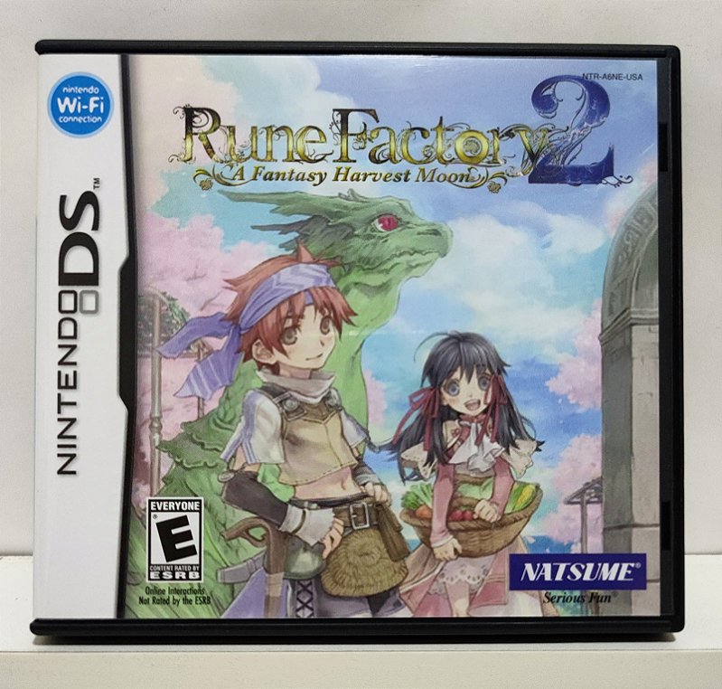 Rune Factory 2: A Fantasy Harvest Moon - Nintendo DS - Semi-Novo ...
