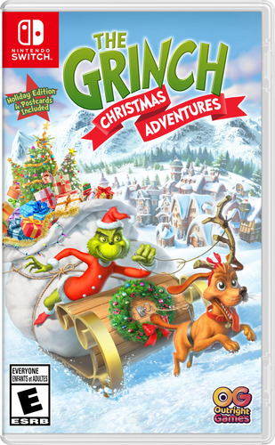 The Grinch Christmas Adventures - Nintendo Switch - Carvalho Games