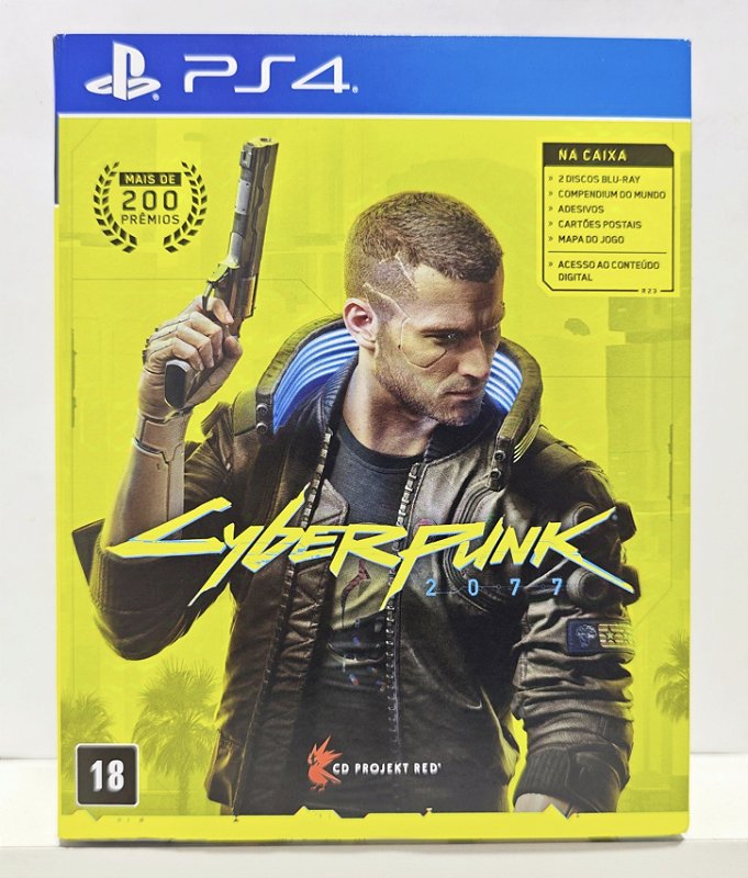 Cyberpunk 2077 Steelbook Edition - PS4 - Semi-Novo - Carvalho Games