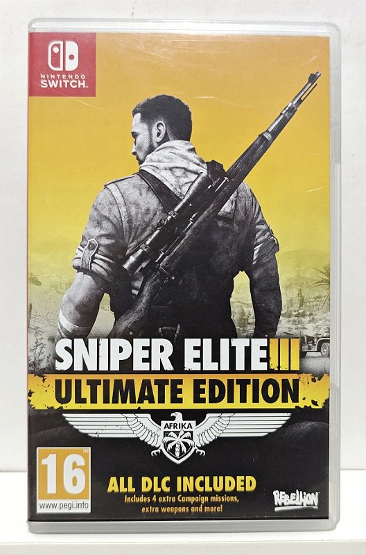 Sniper Elite III Ultimate Edition - Nintendo Switch - Semi-Novo ...