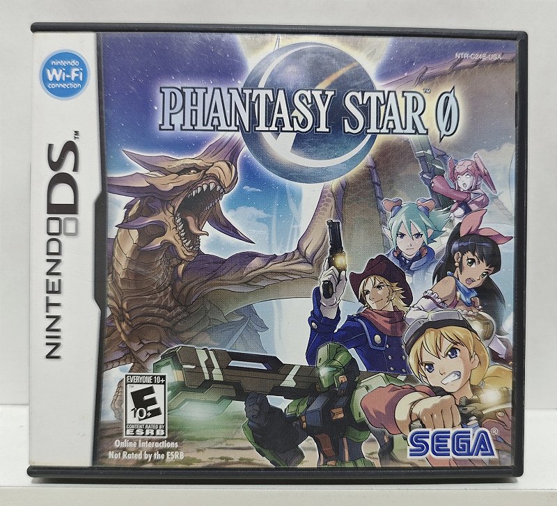 Phantasy Star 0 - Nintendo DS - Semi-Novo - Carvalho Games
