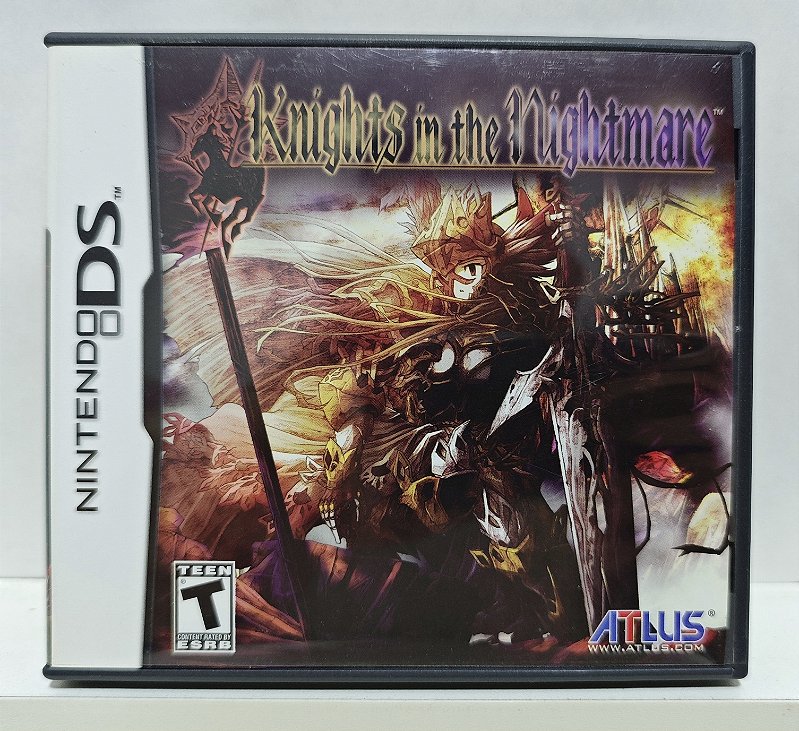 Knights In The Nightmare - Nintendo DS - Semi-Novo - Carvalho Games