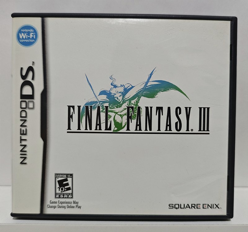 Final Fantasy III - Nintendo DS - Semi-Novo - Carvalho Games