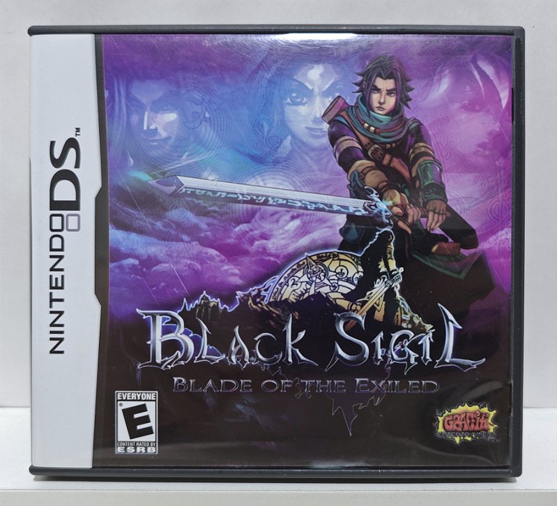 Black Sigil: Blade Of The Exiled - Nintendo DS - Semi-Novo - Carvalho Games