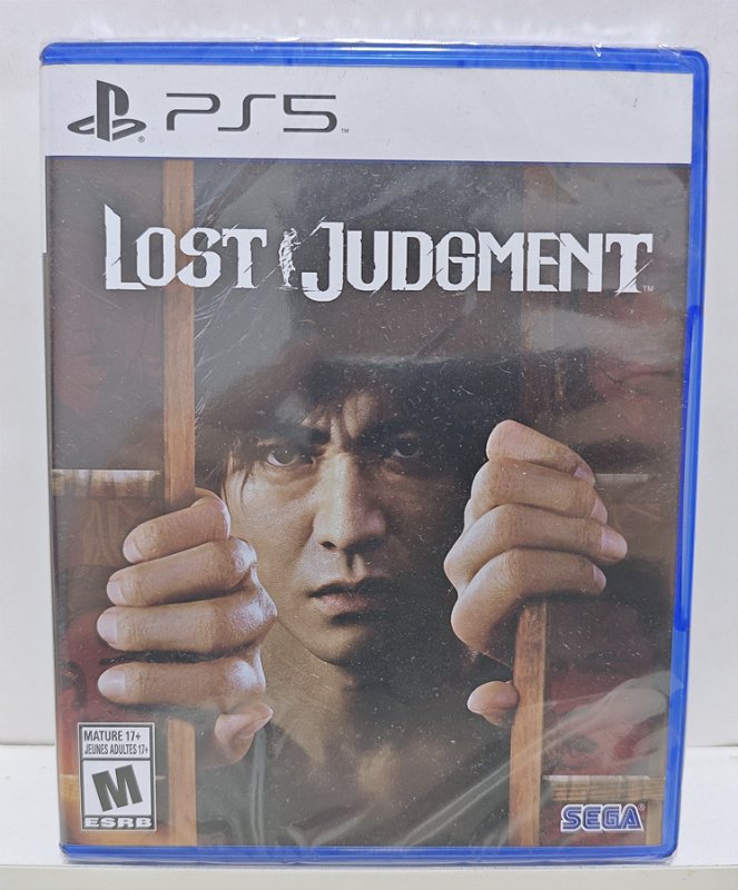 Lost Judgment - PS5 - Lacrado Com Detalhe - Carvalho Games