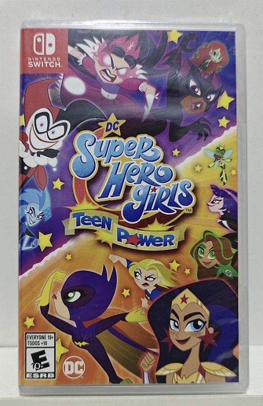 DC Super Hero Girls: Teen Power - Nintendo Switch - Lacrado Com Detalhe ...