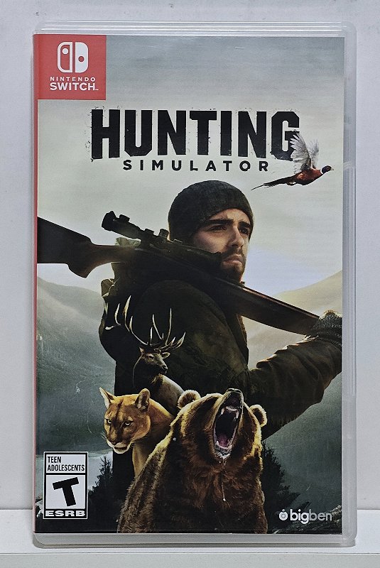 Hunting Simulator - Nintendo Switch - Semi-Novo - Carvalho Games