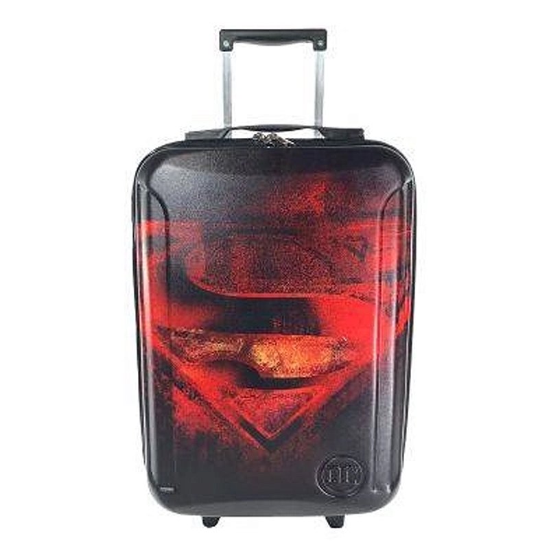 Mala De Bordo Diplomata Superman Vermelho - Viajante Moderno