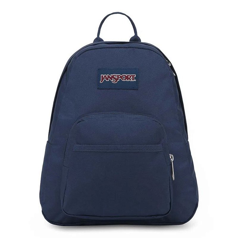 Mini Mochila JanSport Half Pint Azul Marinho 10,5 Litros - Viajante Moderno