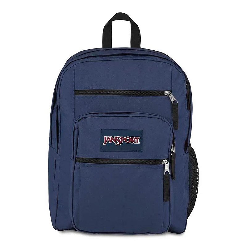 Mochila JanSport Big Student Azul Marinho 34 Litros - Viajante Moderno