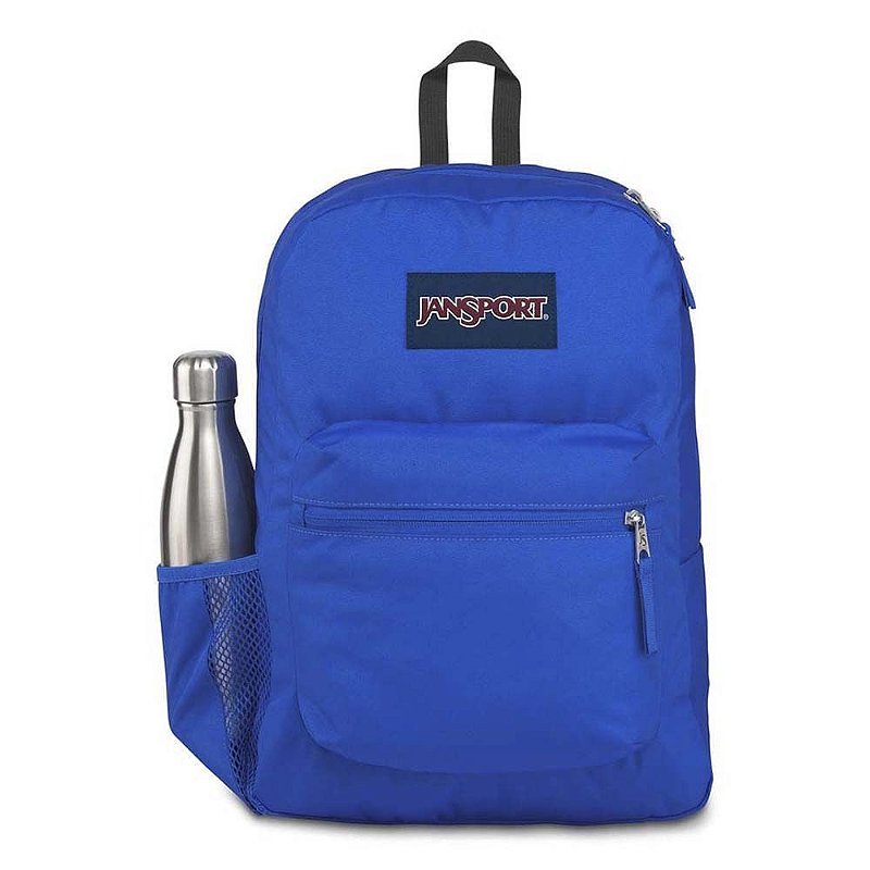 Mochila JanSport Cross Town Azul 26 Litros - Viajante Moderno