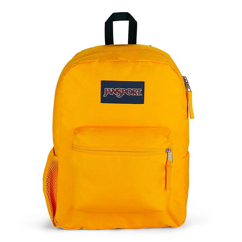 Mochila Jansport Cross Town Yellow Maize 26 Litros - Viajante Moderno