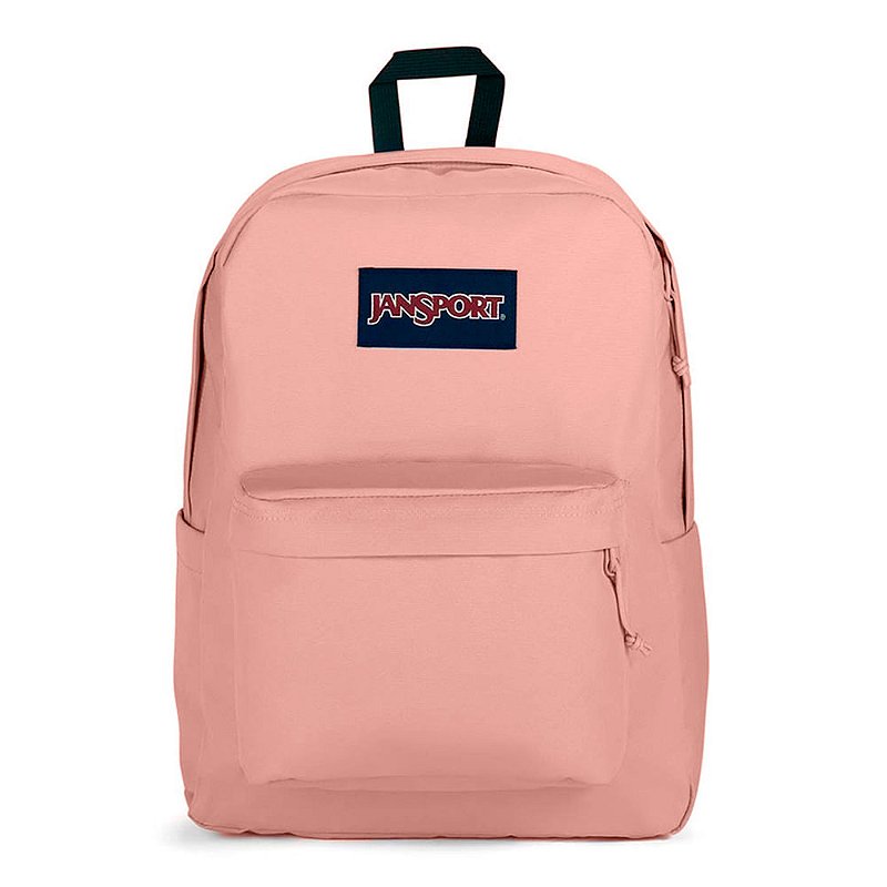 Mochila Jansport Superbreak Misty Rose 26 Litros - Viajante Moderno