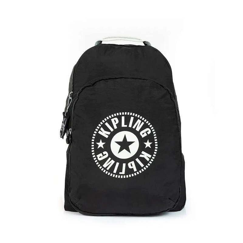 Mochila Kipling Backpack 22 Litros Preto - Viajante Moderno