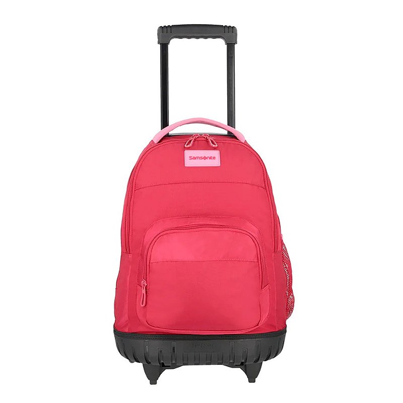 Mochila Samsonite Com Rodas Acceleration Java Rosa - Viajante Moderno