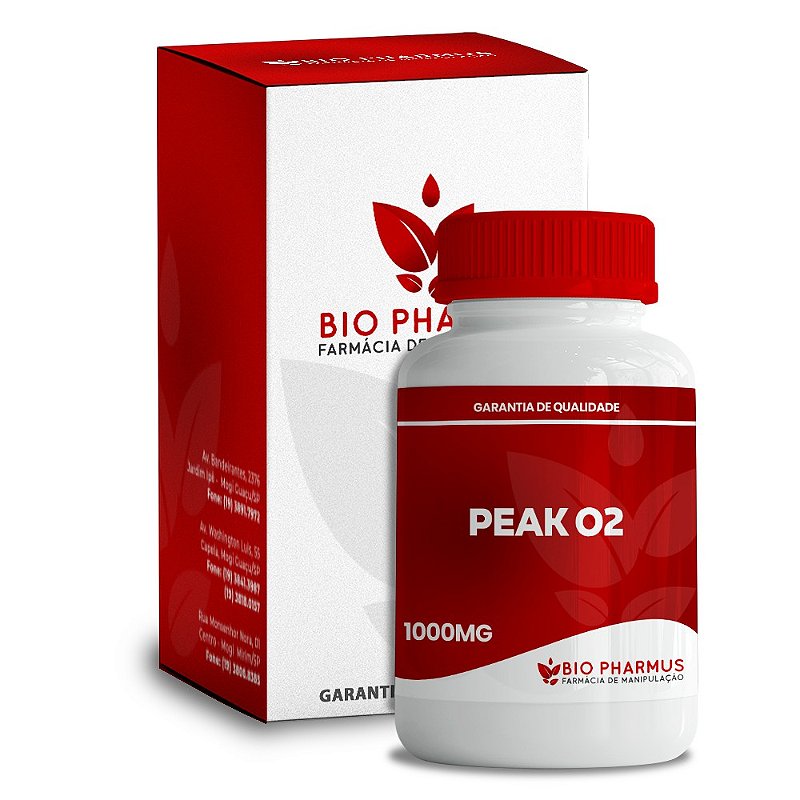Peak O2 1000mg - Biopharmus - Bio Pharmus