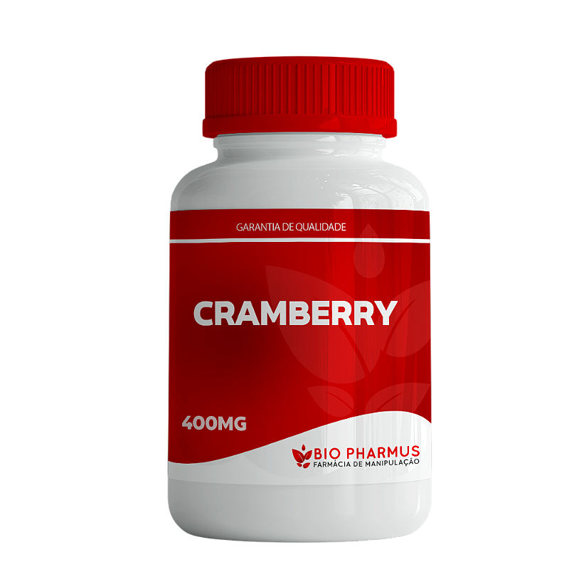 Cranberry 400mg (30 Cápsulas) - Bio Pharmus