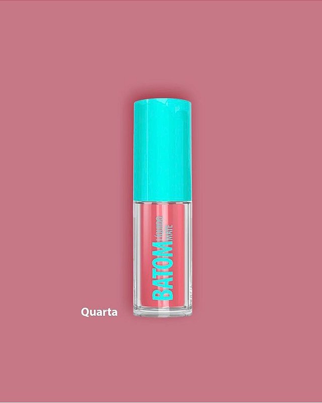 Batom Líquido Bia Todo Dia Boca Rosa - Rosella makeup