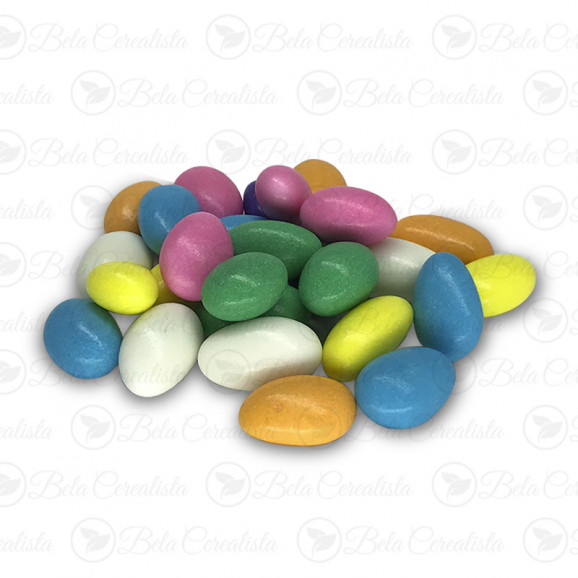 Amêndoa Confeitada Colorida na Bela Cerealista - Bela Cerealista