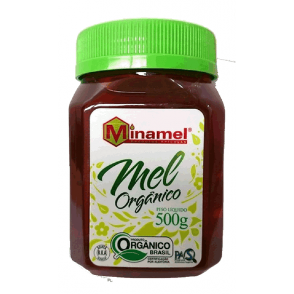 Mel Orgânico 500g Minamel na Bela Cerealista - Bela Cerealista