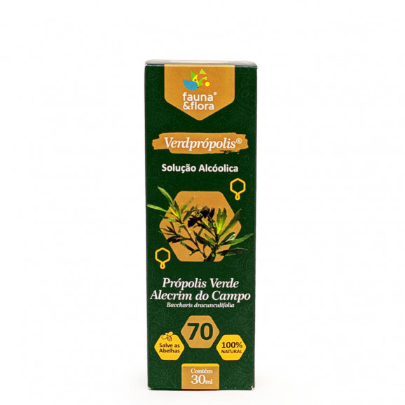 Extrato de Própolis Verde 70 30ml Fauna & Flora na Bela Cerealista ...