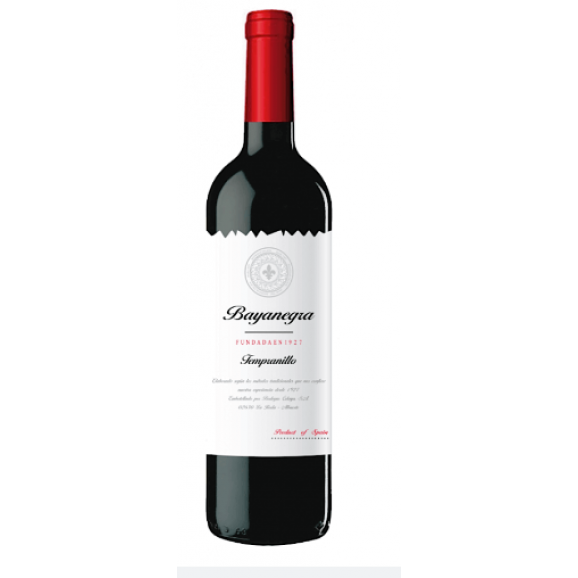 Vinho Tinto Bayanegra Tempranillo 750ml | Bela Cerealista - Bela Cerealista