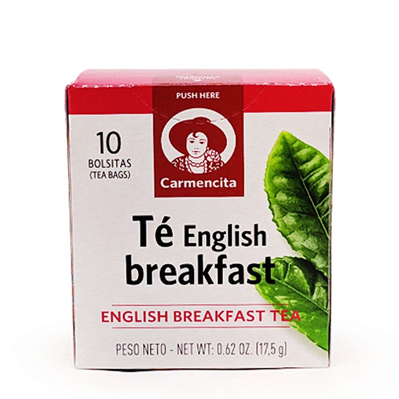 Chá English Breakfast 17,5g Carmencita - Bela Cerealista