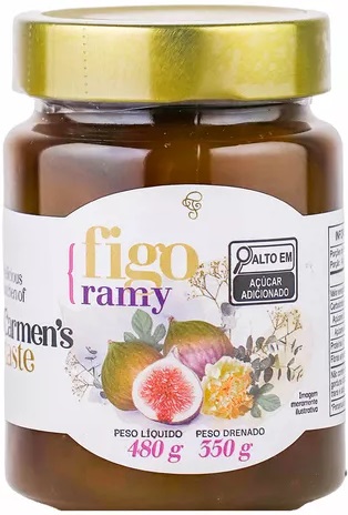 Figo Ramy 480g Carmen's Taste - Bela Cerealista