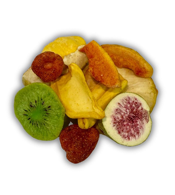 Chips Mix de Frutas Tropicais Zero Açúcar Granel - Bela Cerealista