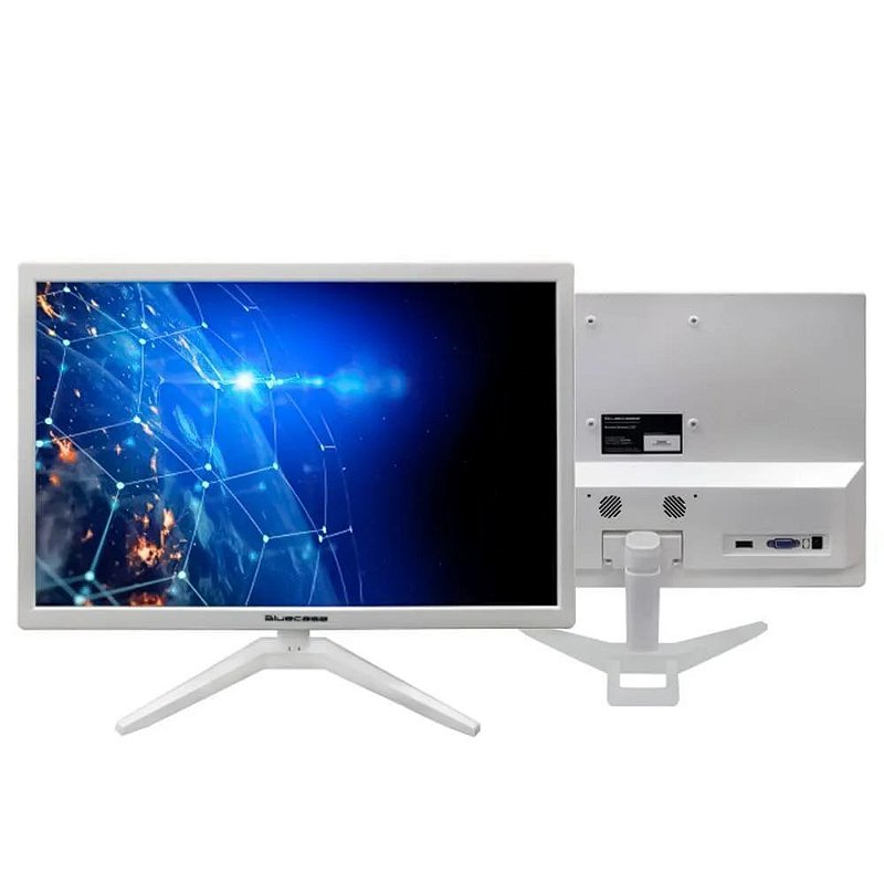 Monitor BlueCase 19" Led HDMI VGA Branco BM19D2HVW - Blue Sky ...