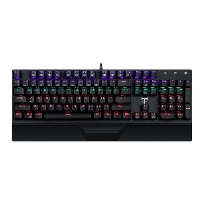 Teclado Mecanico T-Dagger Destroyer Rainbow Switch Blue - T-TGK305 Blue ...