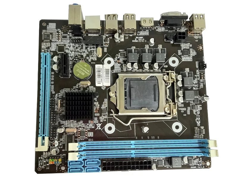 Placa mãe BrazilPC Intel H61 LGA 1155 ddr3 HDMI - BPC-H61M-T - BS Tech ...