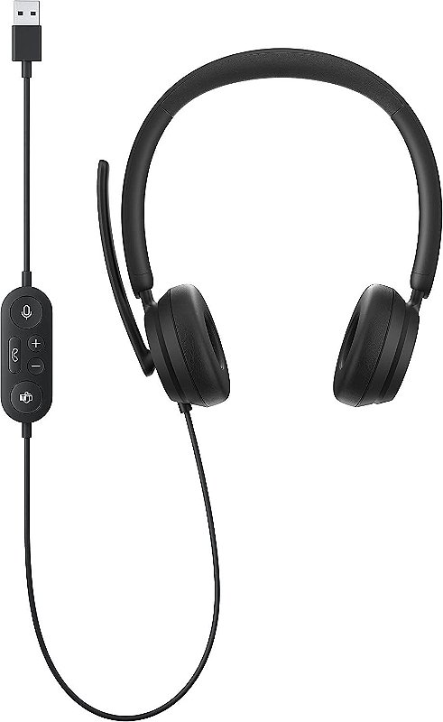Headset USB Microsoft Modern Preto 6id00012 Drivers 28mm - BS Tech ...